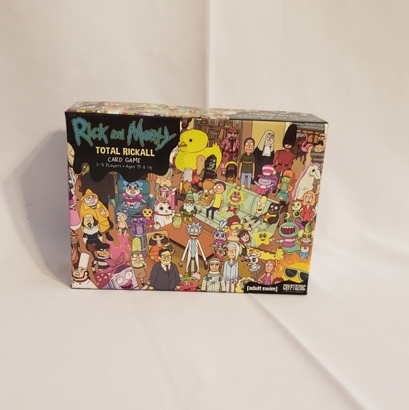 Games | Rick And Morty Total Rickall Card Game | Poshmark
